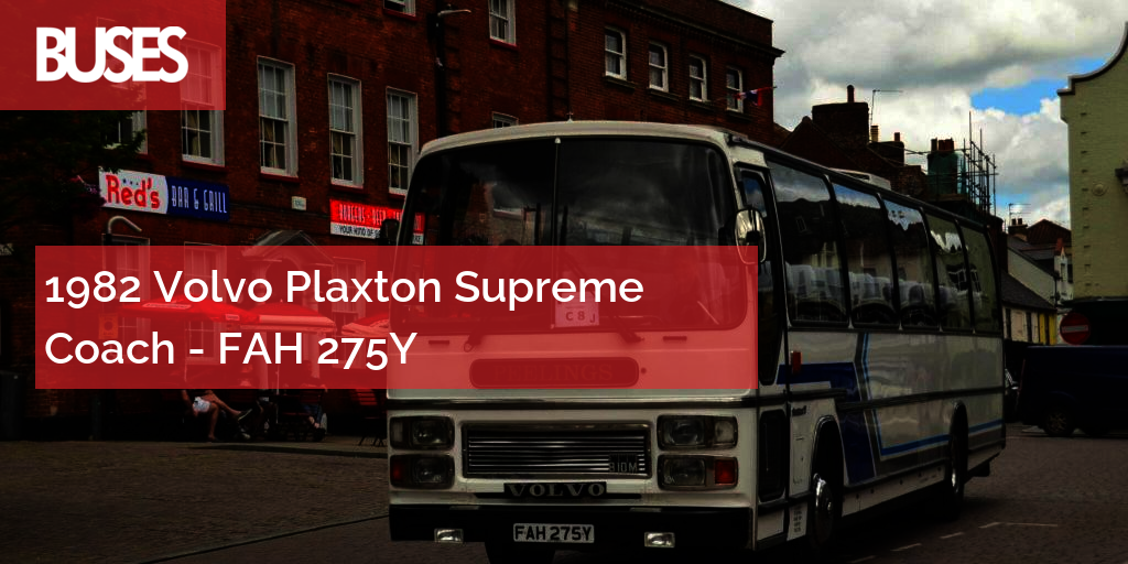 1982 Volvo Plaxton Supreme Coach - FAH 275Y