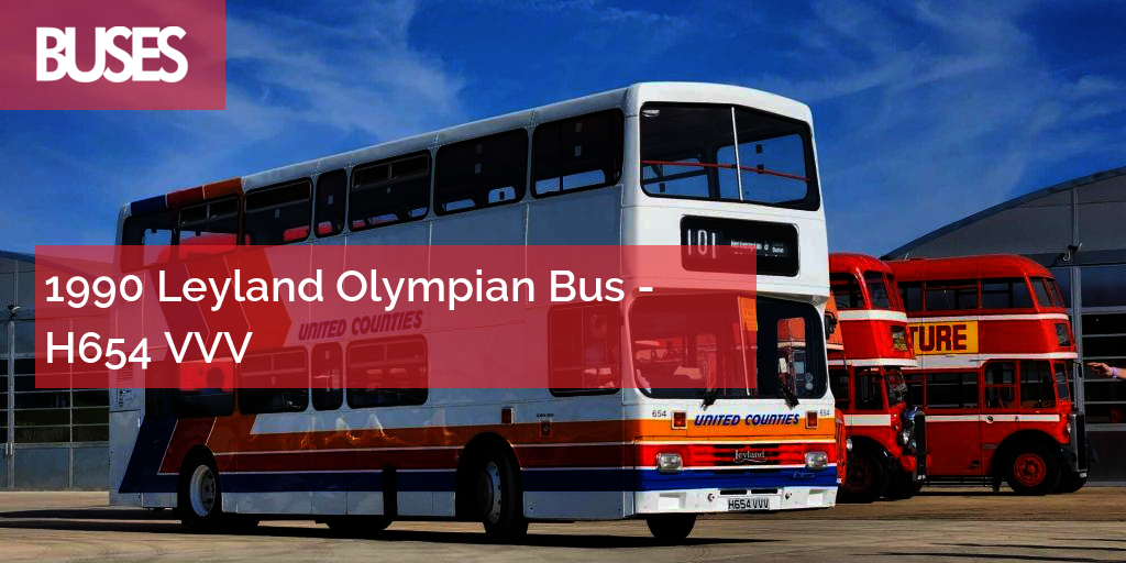 1990 Leyland Olympian Bus - H654 VVV