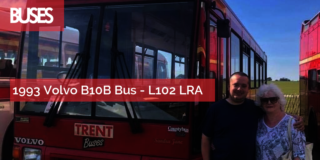 1993 Volvo B10B Bus - L102 LRA