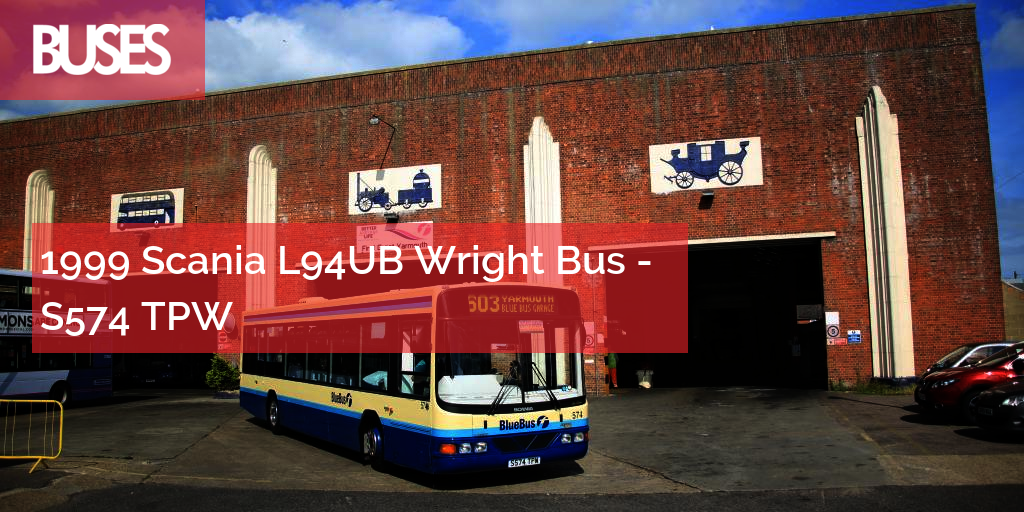 1999 Scania L94UB Wright Bus - S574 TPW