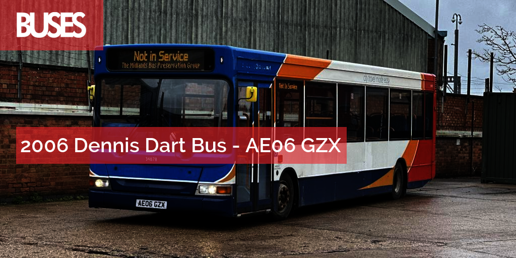 2006 Dennis Dart Bus - AE06 GZX
