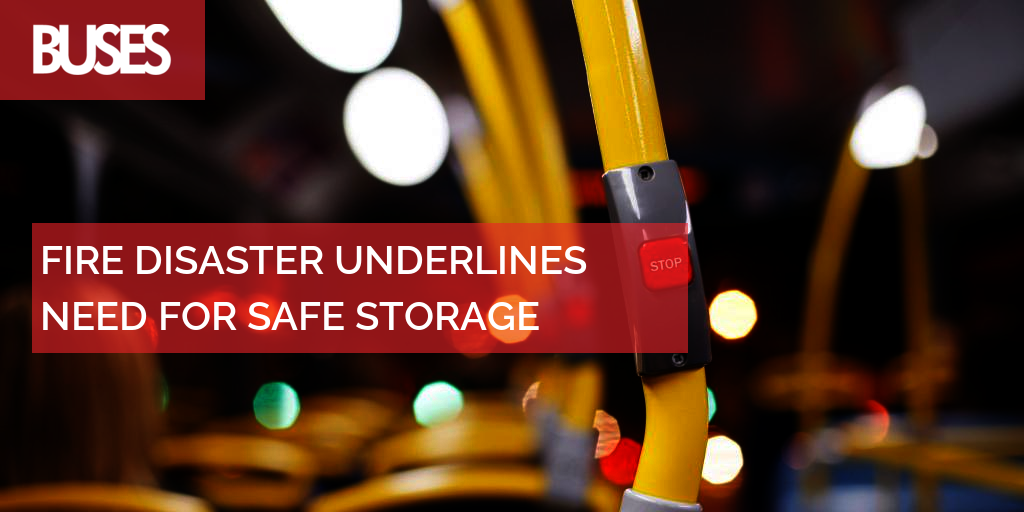 FIRE DISASTER UNDERLINES NEED FOR SAFE STORAGE