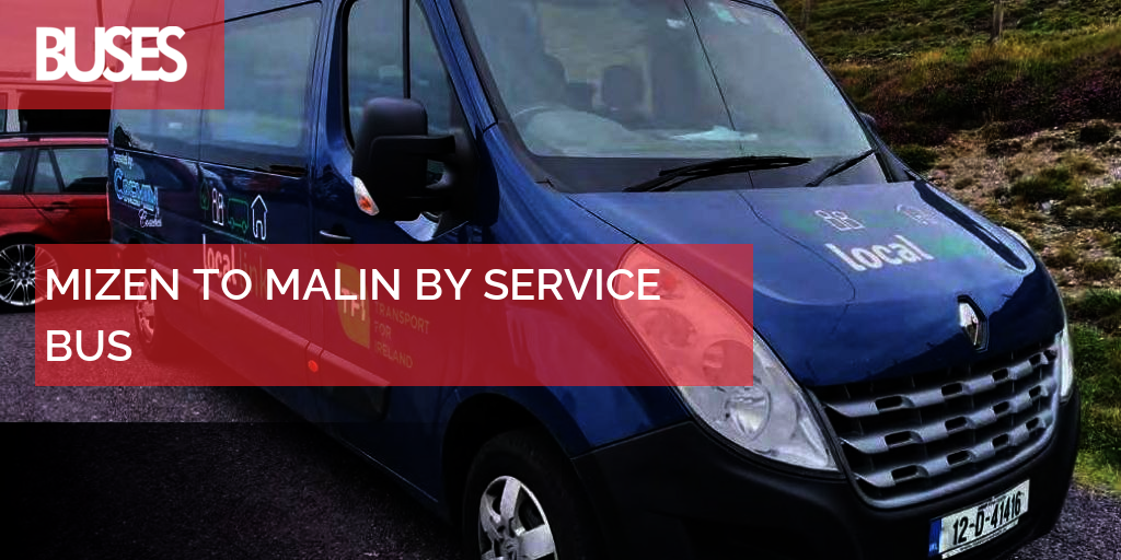 MIZEN TO MALIN BY SERVICE BUS