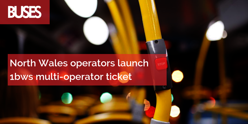 North Wales operators launch 1bws multi-operator ticket