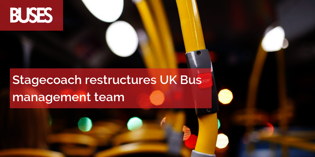 Stagecoach restructures UK Bus management team