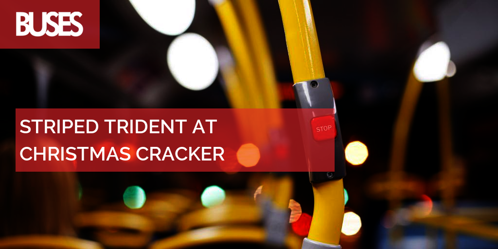 STRIPED TRIDENT AT CHRISTMAS CRACKER