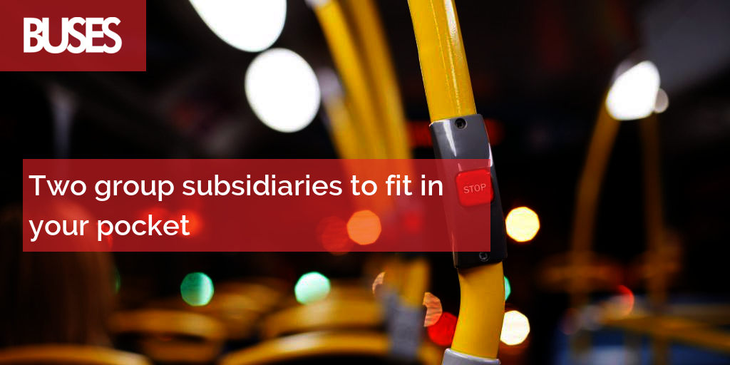 Two group subsidiaries to fit in your pocket