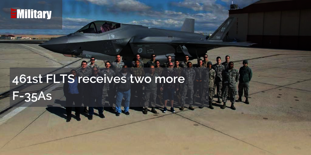 461st FLTS receives two more F-35As