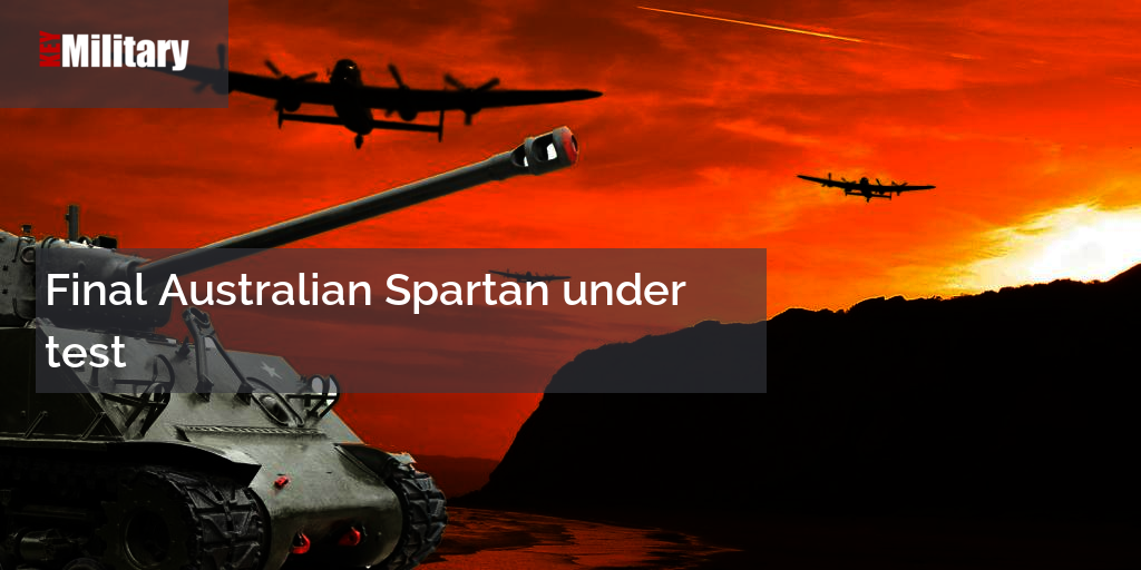 Final Australian Spartan under test