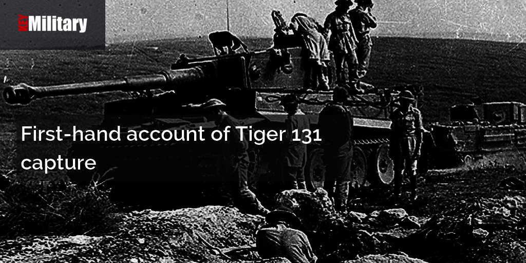 First-hand account of Tiger 131 capture