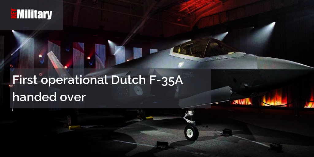 First operational Dutch F-35A handed over