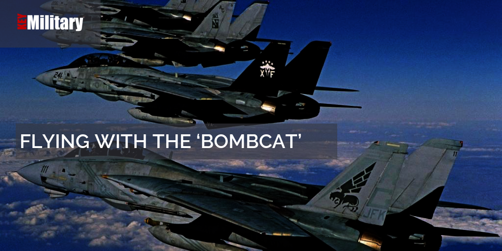 FLYING WITH THE ‘BOMBCAT’