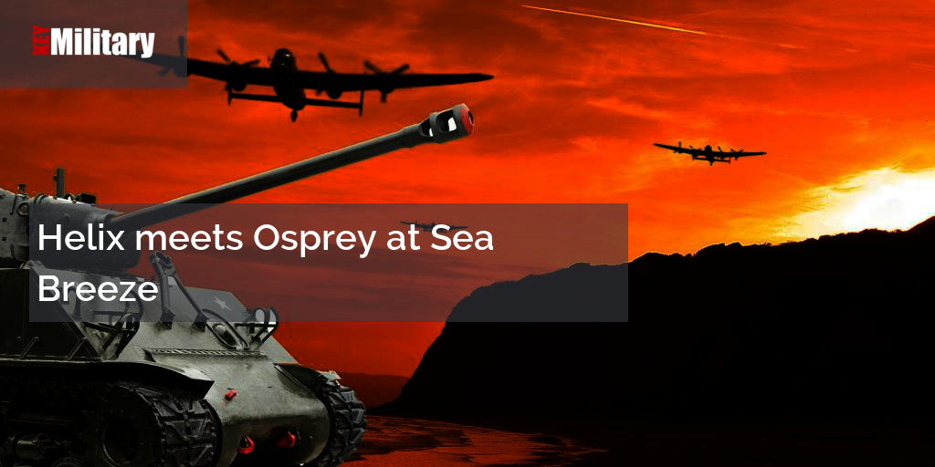 Helix meets Osprey at Sea Breeze