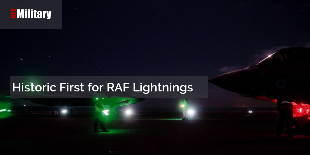 Historic First for RAF Lightnings