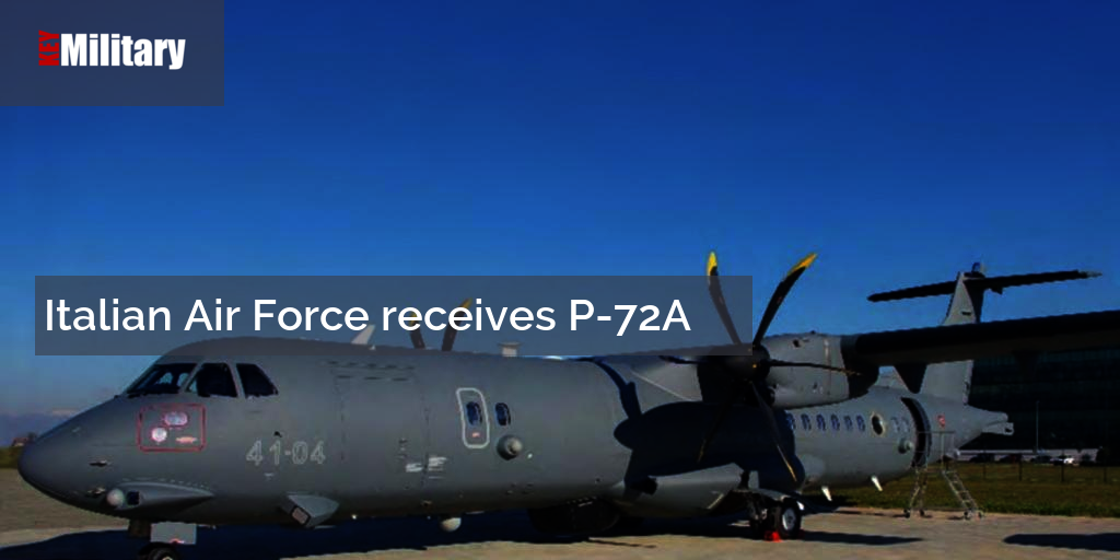 Italian Air Force receives P-72A