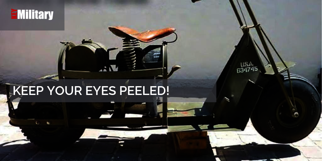 KEEP YOUR EYES PEELED! KEEP YOUR EYES PEELED!