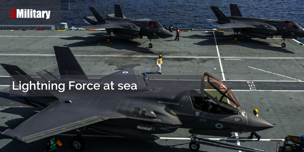 Lightning Force at sea
