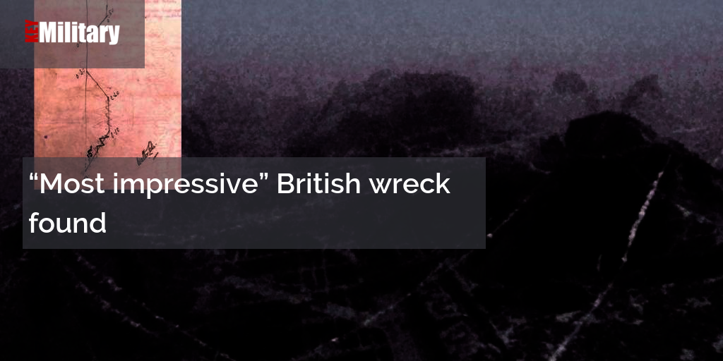 “Most impressive” British wreck found