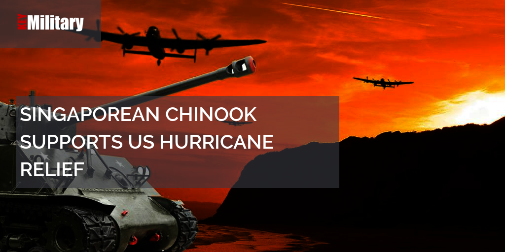 SINGAPOREAN CHINOOK SUPPORTS US HURRICANE RELIEF