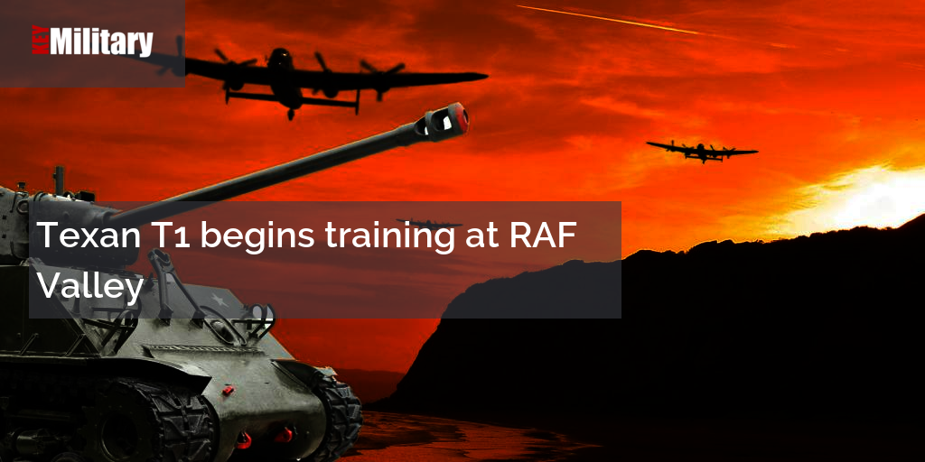 Texan T1 begins training at RAF Valley