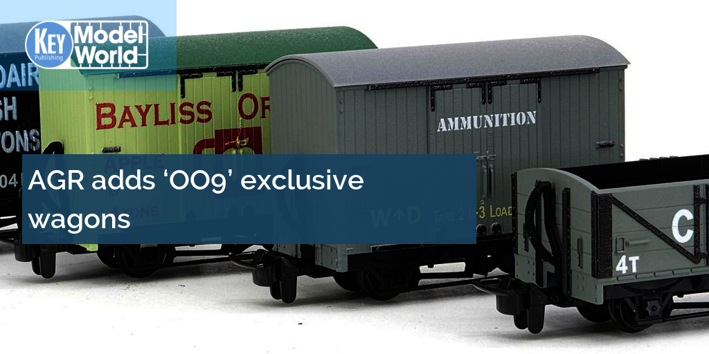 AGR OO9 gauge exclusive wagons