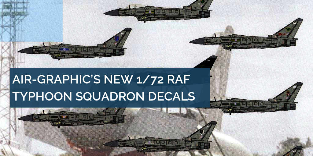 Air-Graphic RAF Typhoon Squadrons Special decals
