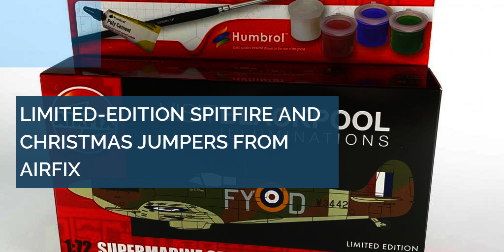 Airfix Blackpool Spitfire Christmas Jumper