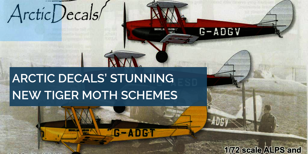 Arctic Decals Brooklands Tiger Moth 72/48/32