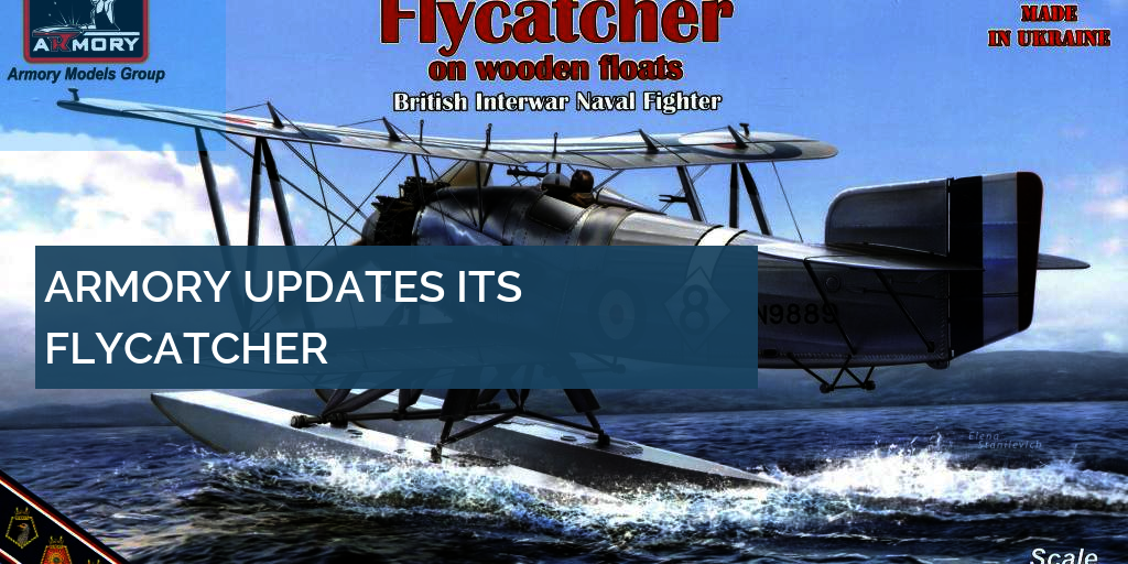 Armory 1/48 Fairey Flycatcher wooden floats 48003