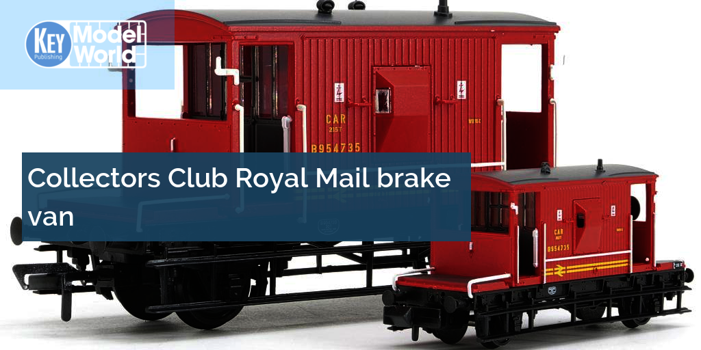Bachmann Collectors Club Royal Mail brake van