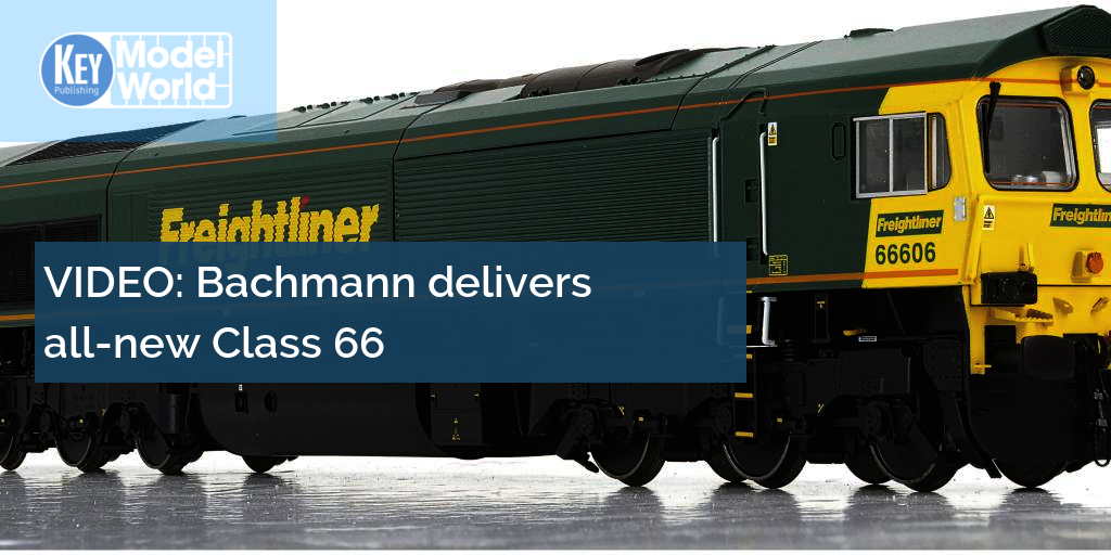 Bachmann delivers all-new Class 66 OO gauge