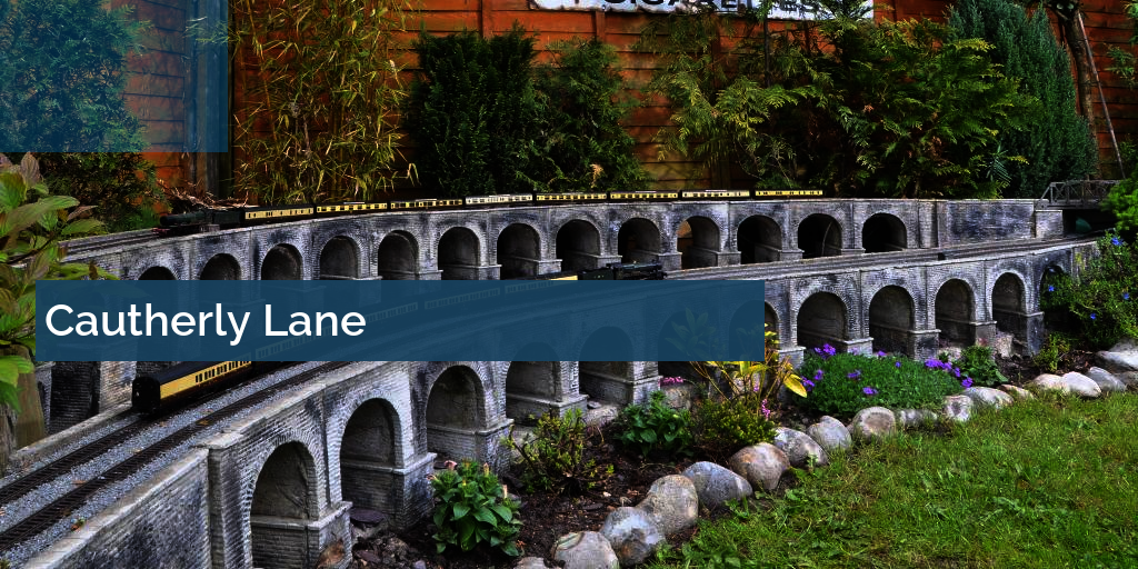 Cautherly Lane OO gauge garden railway