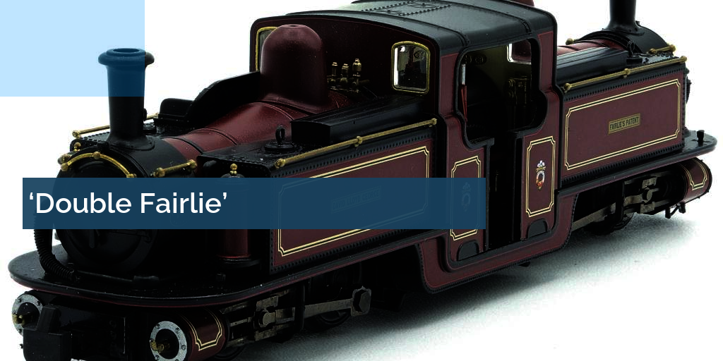 ‘Double Fairlie’ Bachmann Collectors Club OO9 gauge
