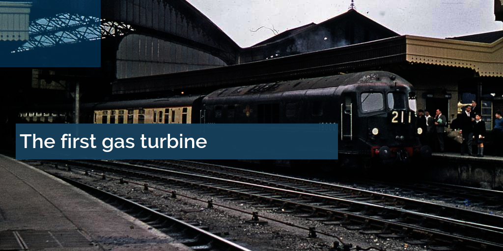 The first gas turbine - 18000 locomotive history