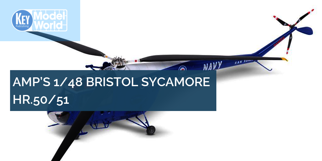 Full build of AMP's 1/48 Bristol Sycamore HR.50/51