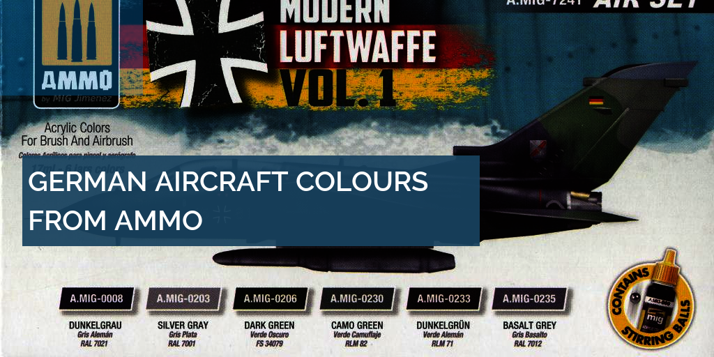 GERMAN AIRCRAFT COLOURS FROM AMMO