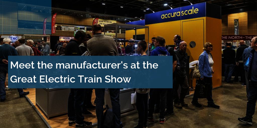 Great Electric Train Show manufacturer stands