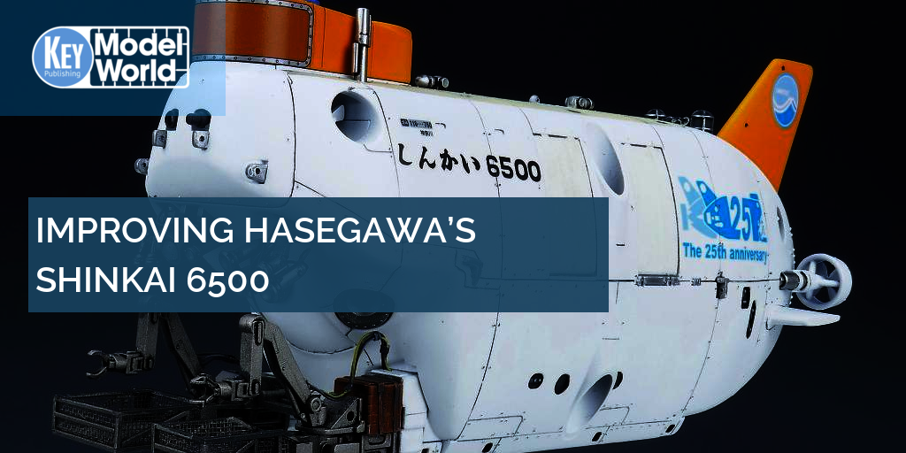 Hasegawa 1/72 Shinkai 6500 Seabed Diorama Set