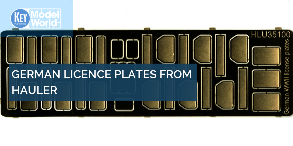 Hauler 1/35 German Registration Plates