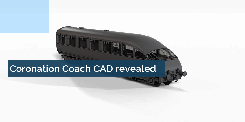 Hornby Coronation Coach CAD R40227