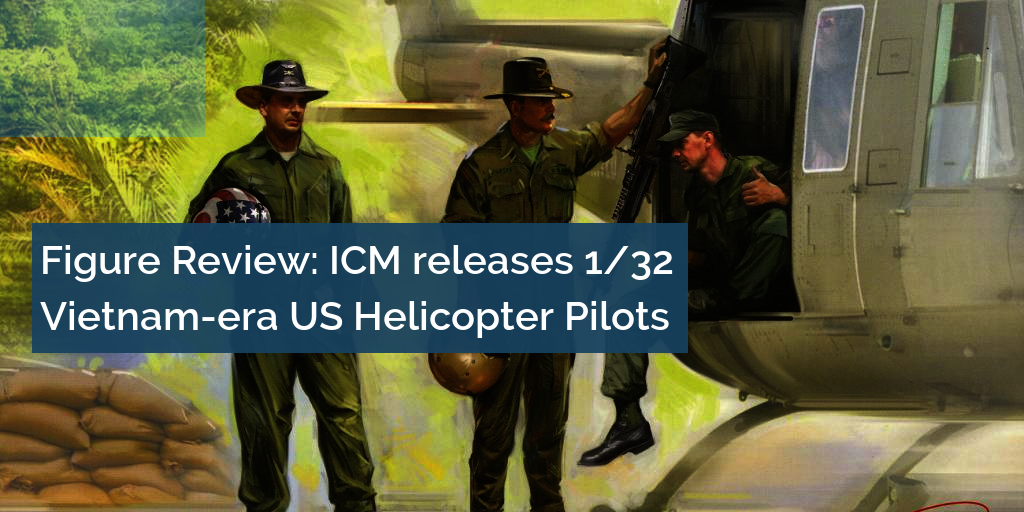 ICM 32114 1/32 US Helicopter Pilots (Vietnam War)