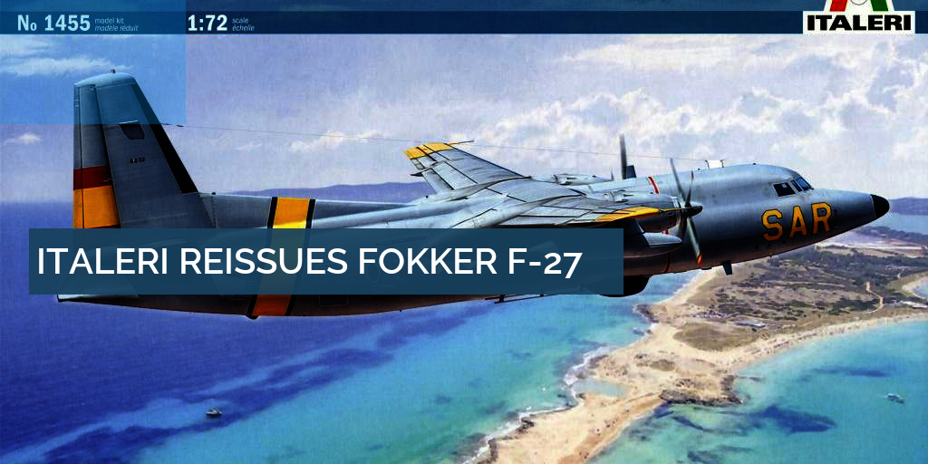 Italeri 1/72 Fokker F-27 Maritime Patrol 1455