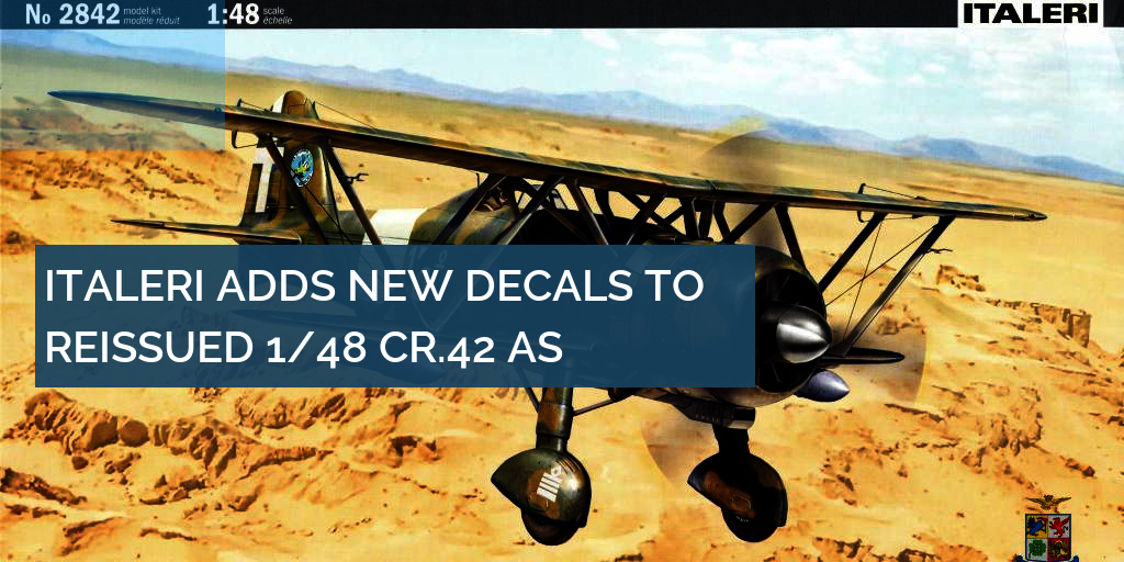 Italeri re-releases 1/48 FIAT CR.42 Falco