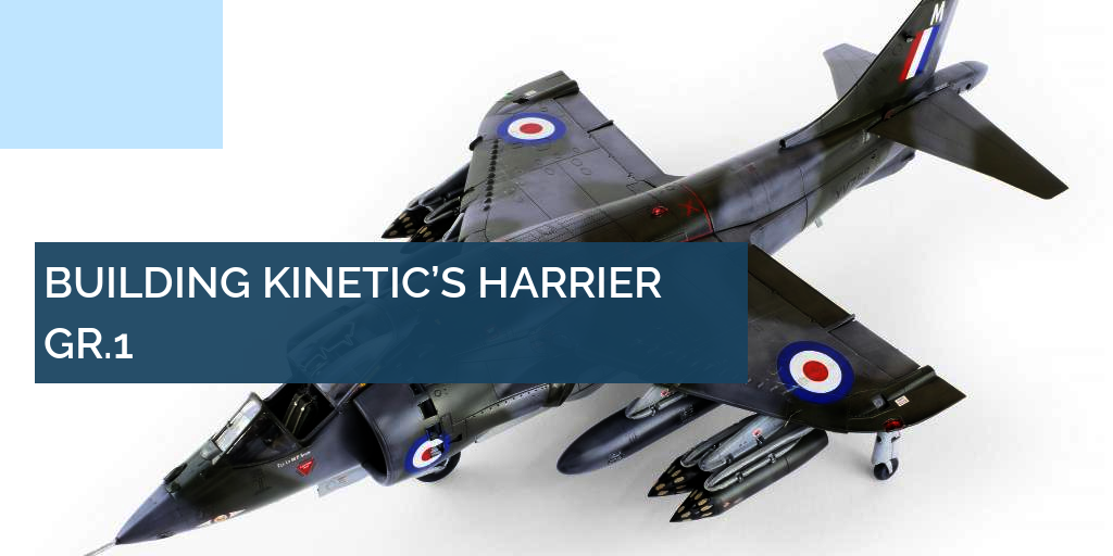 Kinetic Gold 1/48 Harrier GR.I full build