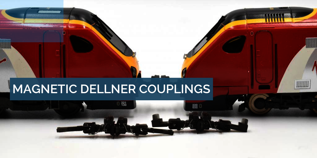 Magnetic Dellner couplings WestHill Wagon Works