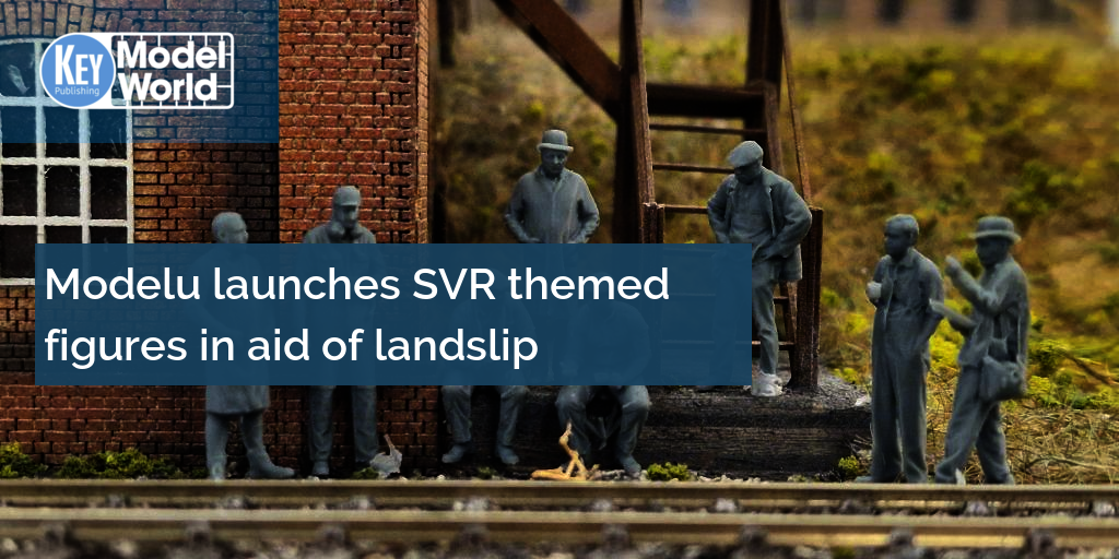 Modelu Severn Valley Railway figures aid landslip