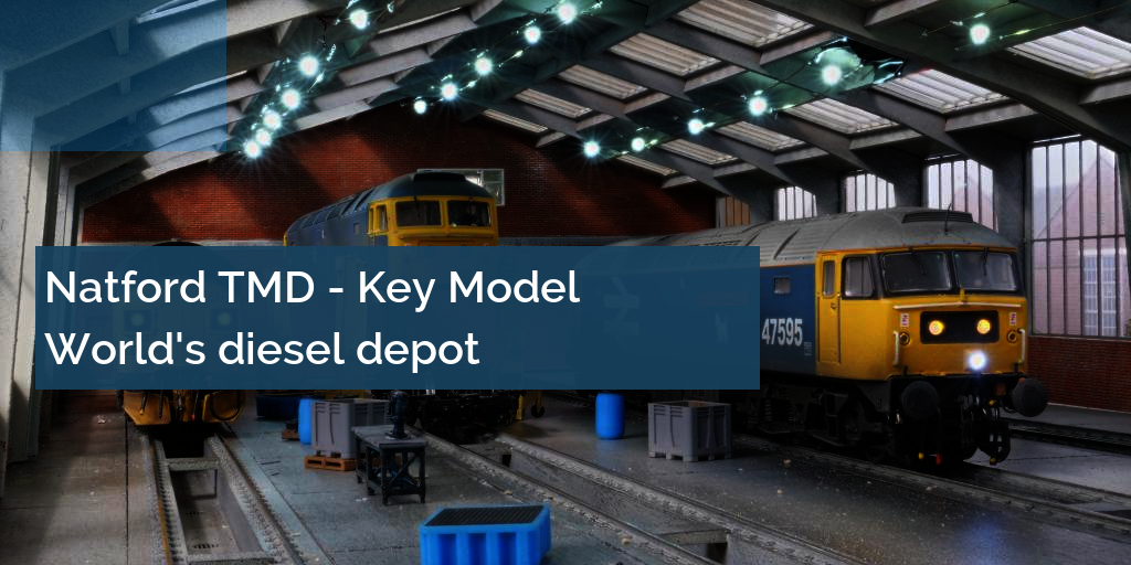 Natford TMD - a OO gauge diesel depot by Key Model World