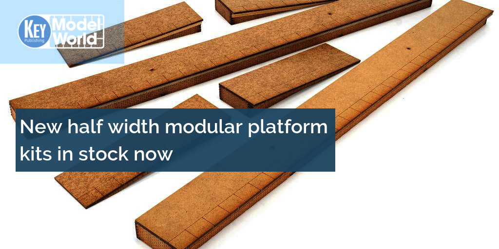 New half width modular platform kits in stock now