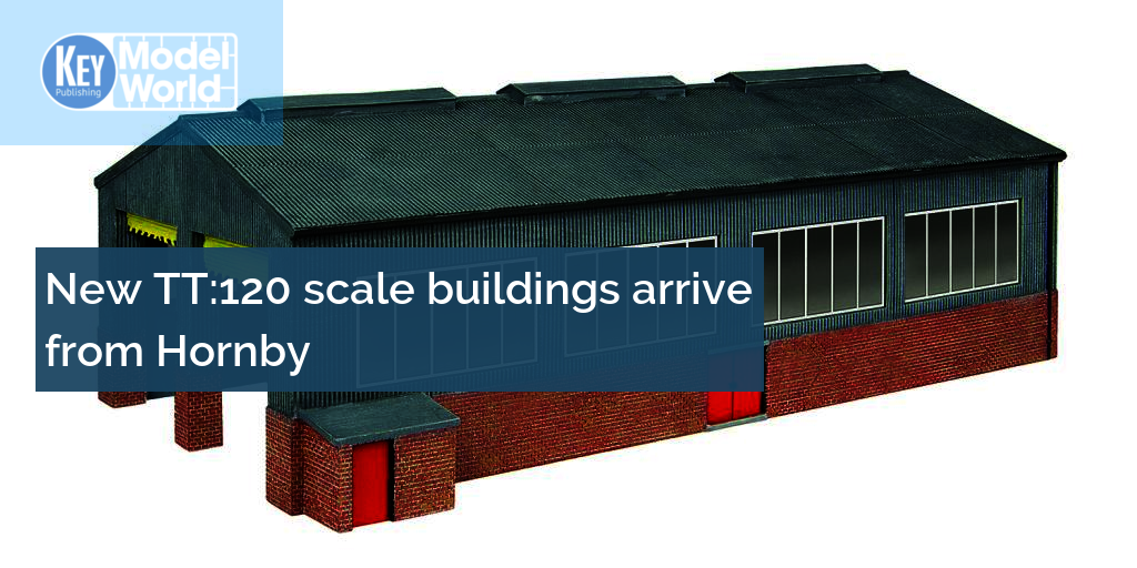 New TT:120 scale buildings arrive from Hornby