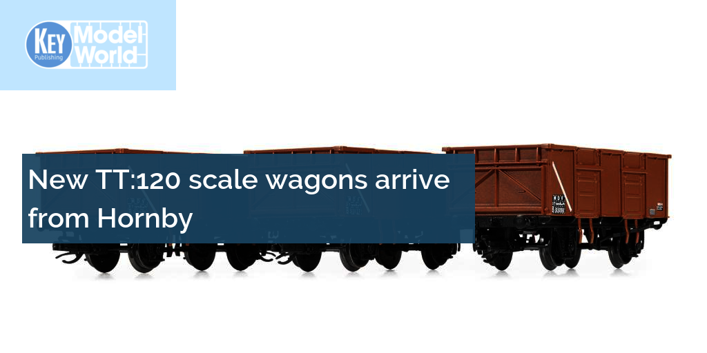 New TT:120 scale wagons arrive from Hornby